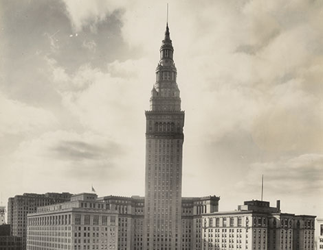 Cleveland Terminal Tower No Windows
