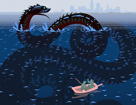 Lake Erie Monster Myth What Was The First Reported Story Of The Lake